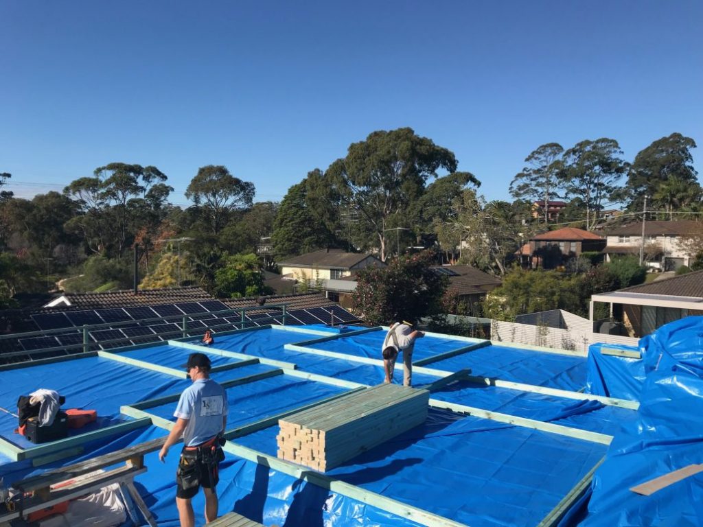 Builders Tarps & Floor Sheets for Construction | Blue Tarps